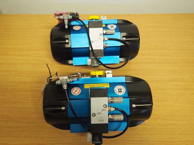 AMG-Pesch SAF 30 NC pneumatische actuator (2) - Industriële Veiling ...