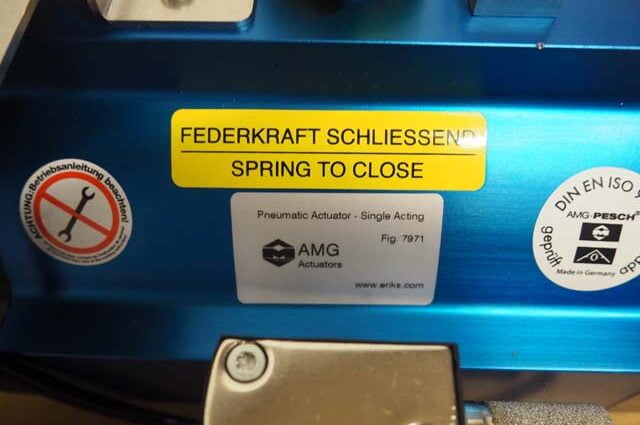 AMG-Pesch SAF 30 NC pneumatic actuator - Industriële Veiling Eindhoven