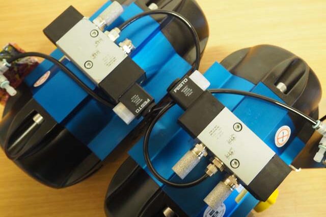 AMG-Pesch SAF 30 NC pneumatic actuator - Industriële Veiling Eindhoven