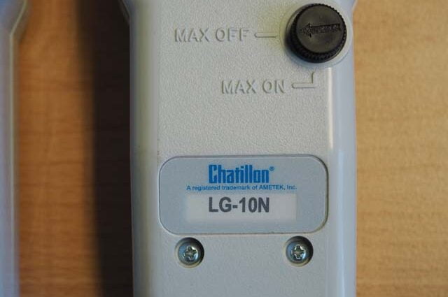 Chatillon LG-10N mechanische krachtmeter - Industriële Veiling Eindhoven