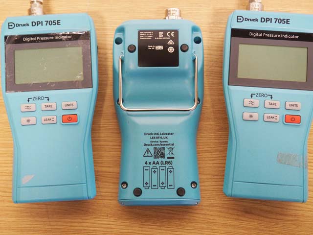 Druck DPI 705E Digital pressure Indicator (3) - Industriële Veiling ...