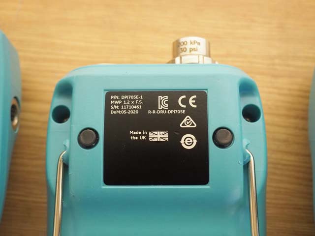 Druck DPI 705E Digital pressure Indicator (6) - Industriële Veiling ...