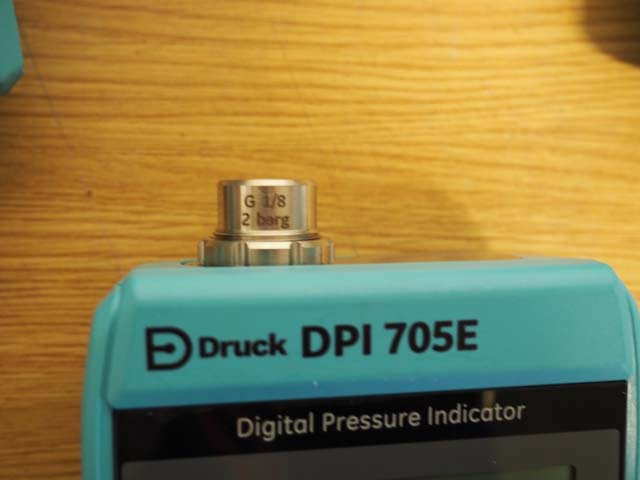 Druck DPI 705E Digital pressure Indicator (8) - Industriële Veiling ...