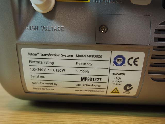 Neon Transfection System MPK5000 (5) - Industriële Veiling Eindhoven