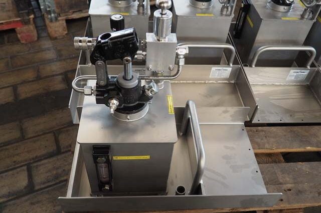 Hydro Vasli RVS Hydraulic Handpump - Industriële Veiling Eindhoven