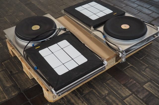 Set Pneumatic Air Skates for moving equipment - Industriële Veiling ...