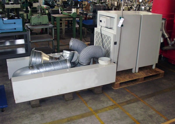 Stoffilter installatie met ventilator - Industriële Veiling Eindhoven